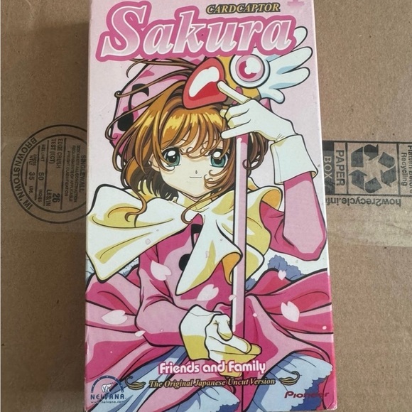Media | Cardcaptor Sakura Friends And Family Vhs 201 Anime | Poshmark